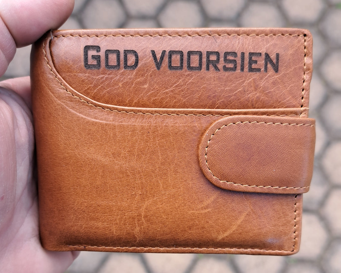 Shop Christian Engraved Leather Wallets | ITG Clothing